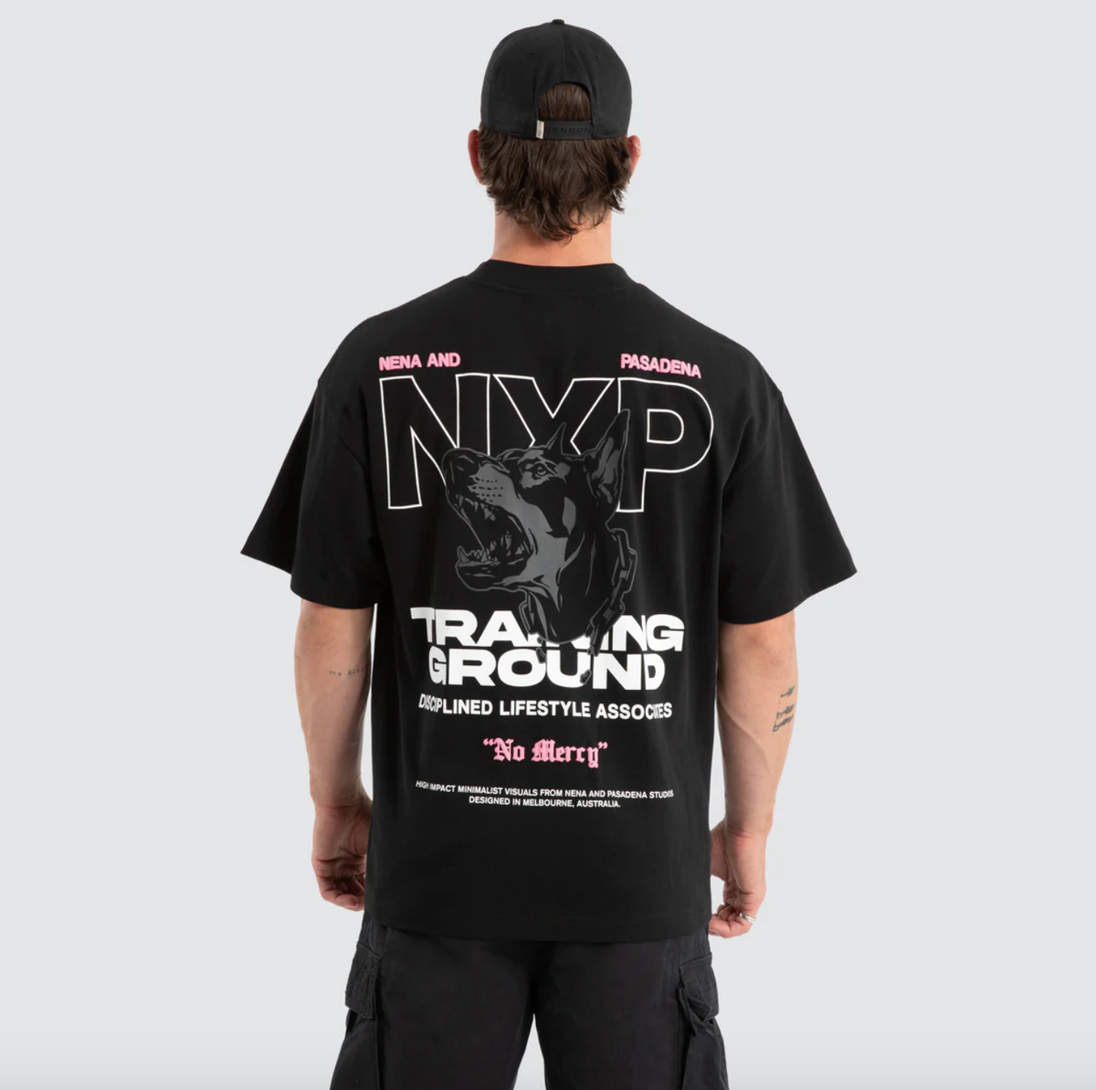 Conrad Raptor Tee Jet Black – George and Olive