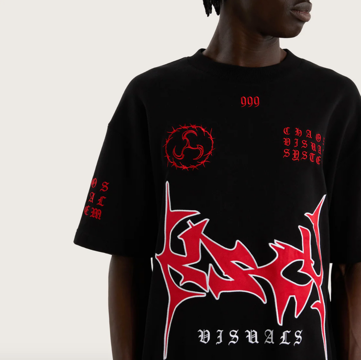 Obsidian Loopback Street Tee Jet Black – George and Olive