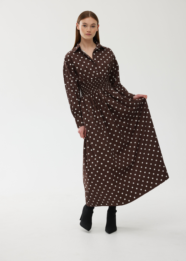 Hazel Dress Dotty – George and Olive