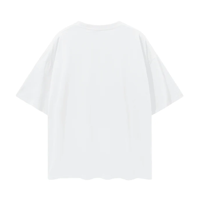 Leopard Starkini Oversize Tee Lucent White – George and Olive