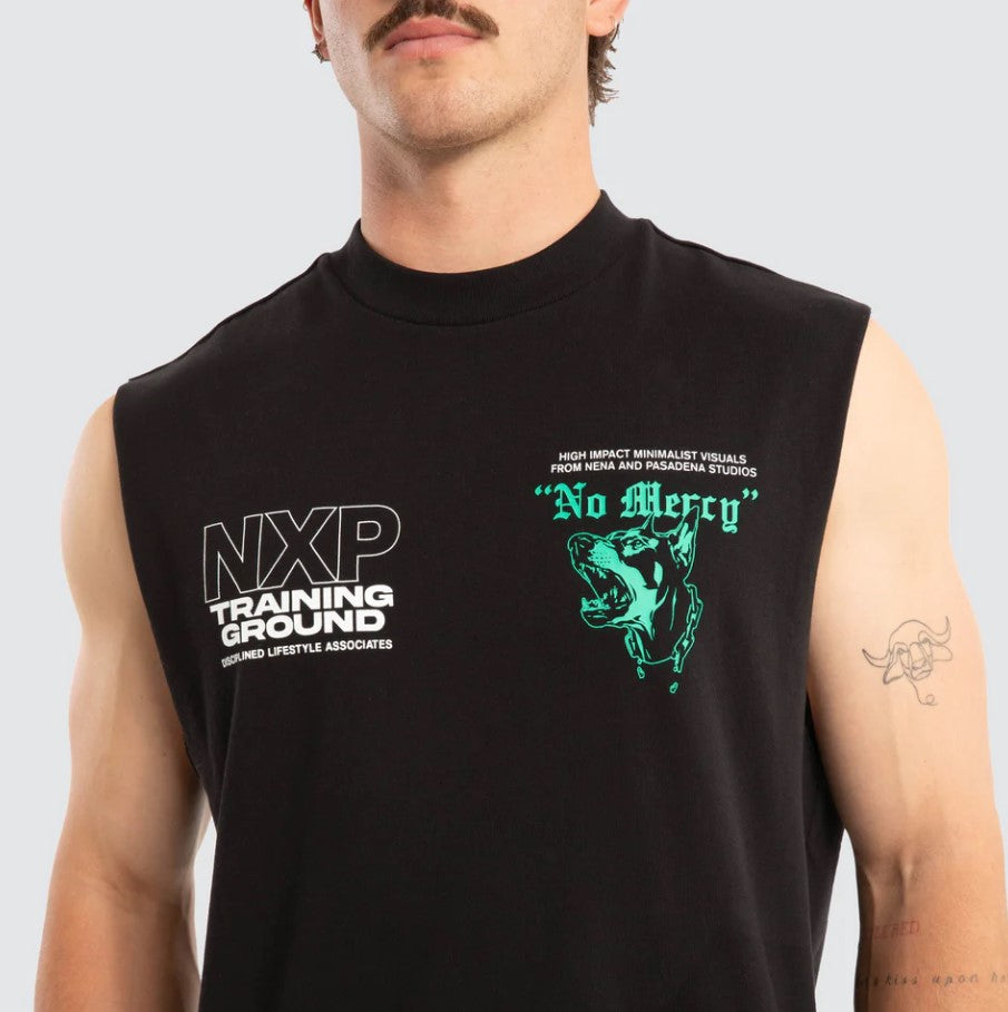 Conrad Raptor Muscle Tee Jet Black – George and Olive